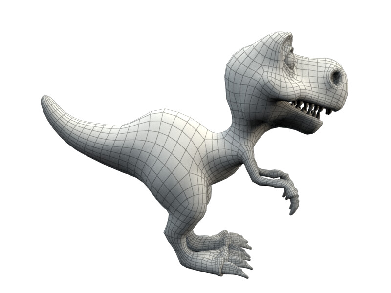 ArtStation - cartoon baby dinosaur | Game Assets