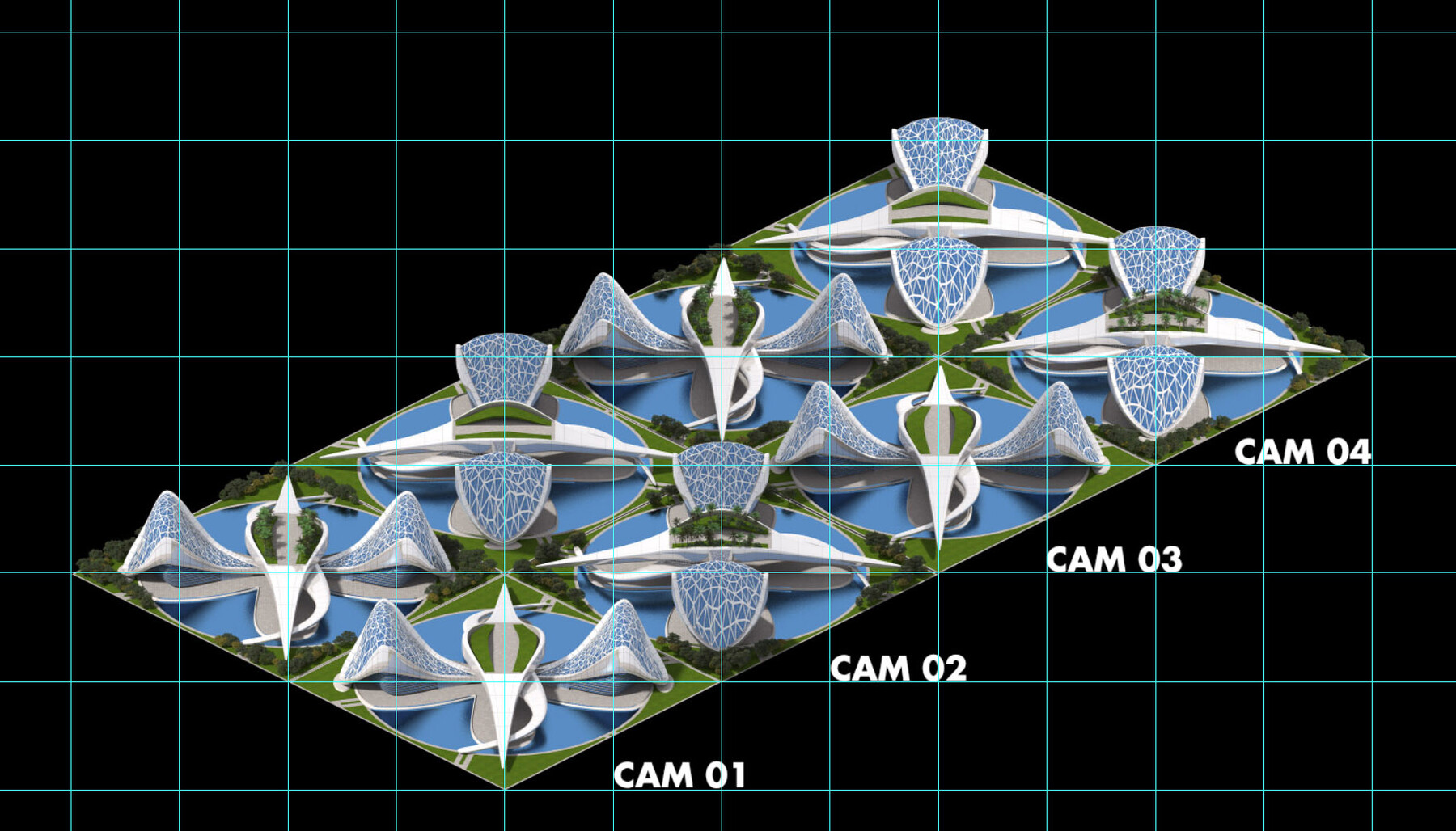 ArtStation - Architecture (Tile#0014, 2x2) – Dimetric Projection ...
