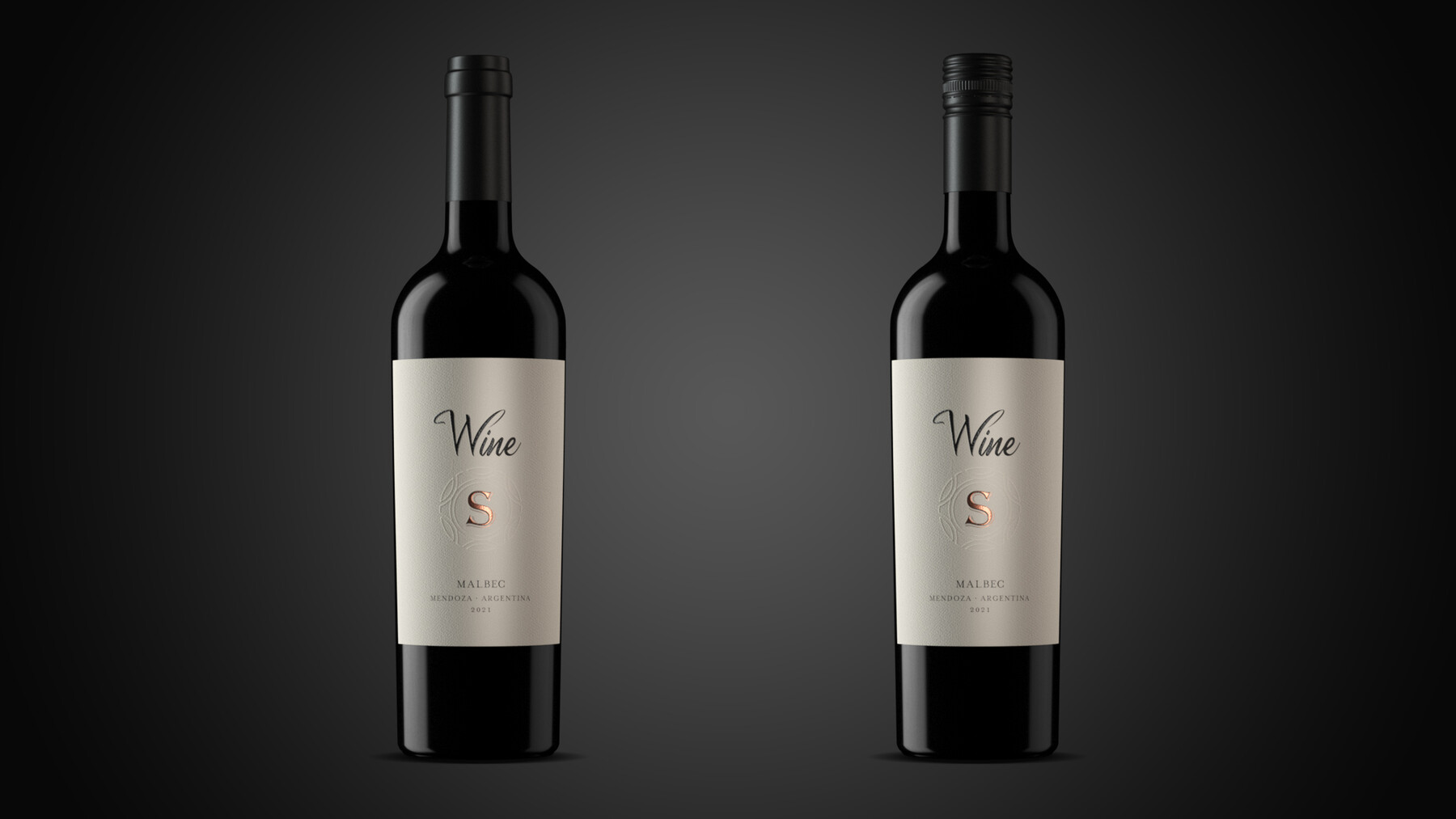 ArtStation - Customizable Wine Label 3D Model | Resources