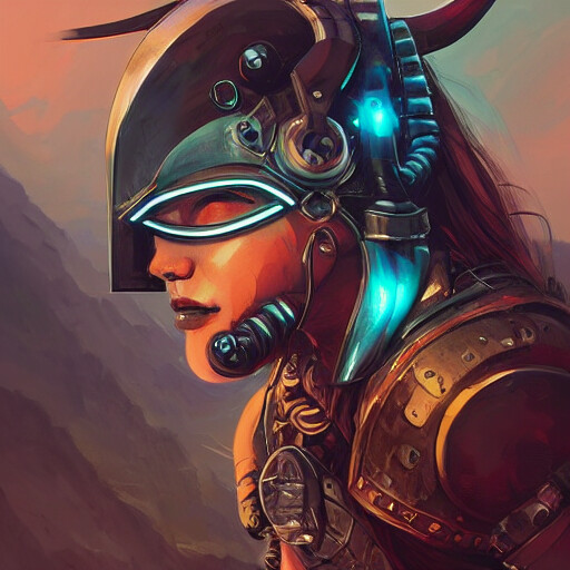 ArtStation - cyberpunk viking 3500 helmet armor inspiration collection ...