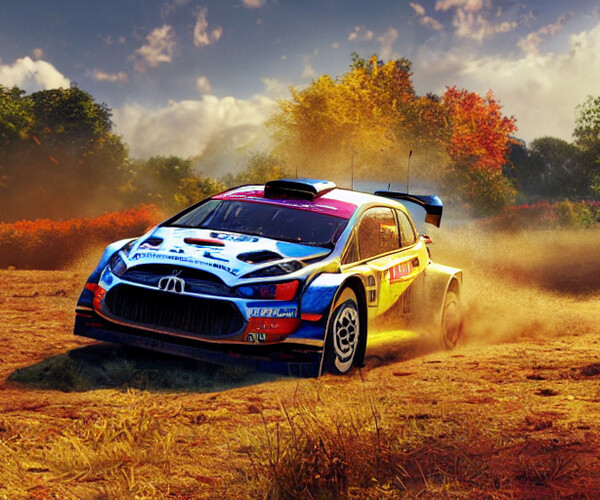 ArtStation - Rally Car Cchampionship 6k season 2022 | Game Assets