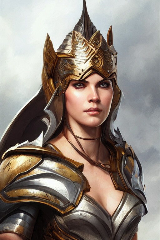 ArtStation - Valkyrie sky Amazon beauty Hero Fantasy 3k collection | Artworks