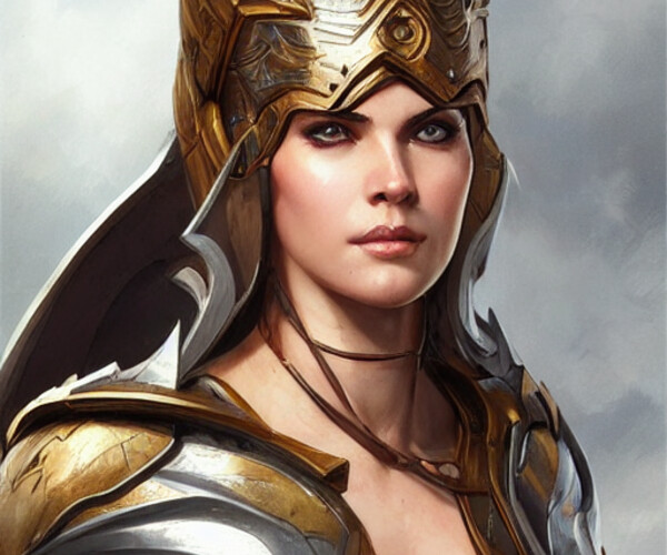 ArtStation - Valkyrie sky Amazon beauty Hero Fantasy 3k collection | Artworks