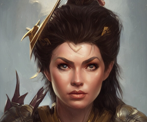 ArtStation - Valkyrie sky Amazon beauty Hero Fantasy 3k collection ...