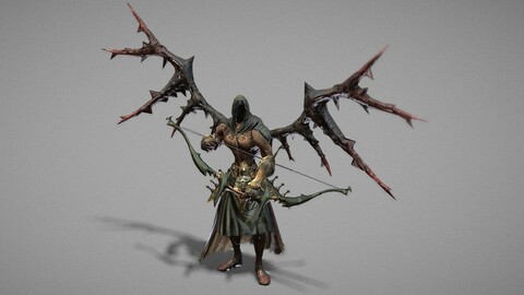 ArtStation - Samael Demon | Game Assets