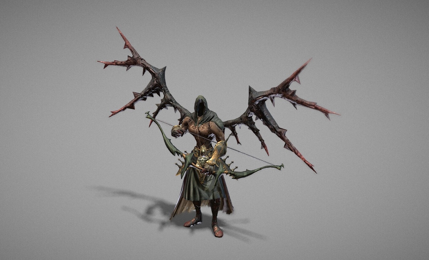ArtStation - Samael Demon | Game Assets