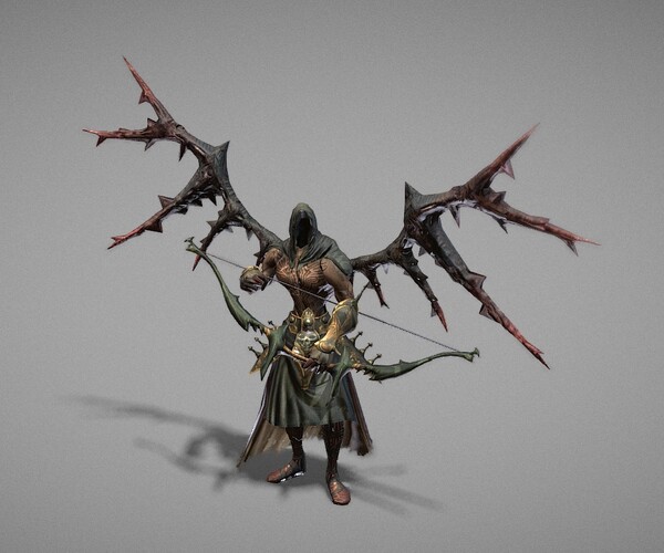 ArtStation - Samael Demon | Game Assets