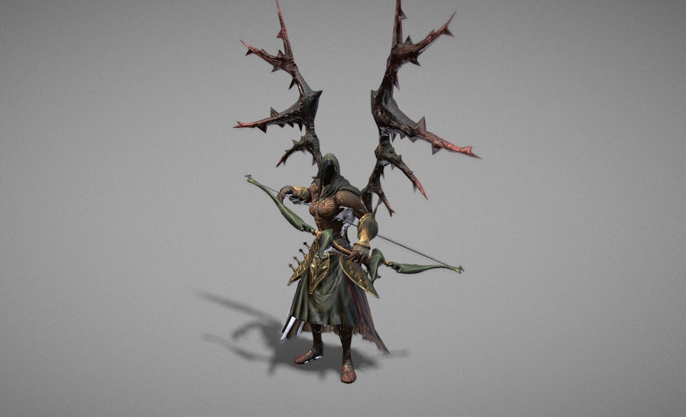 ArtStation - Samael Demon | Game Assets