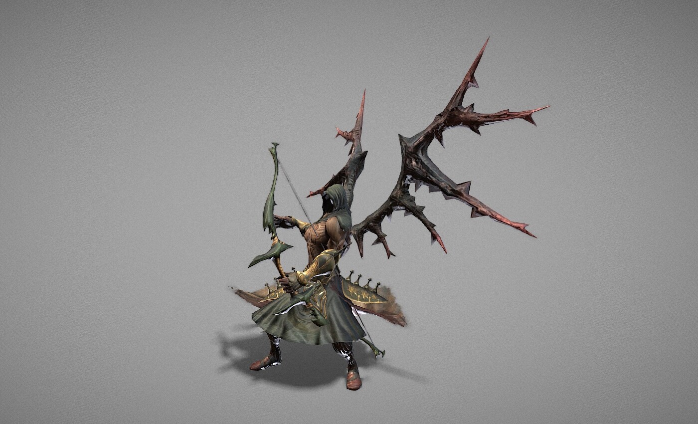 ArtStation - Samael Demon | Game Assets