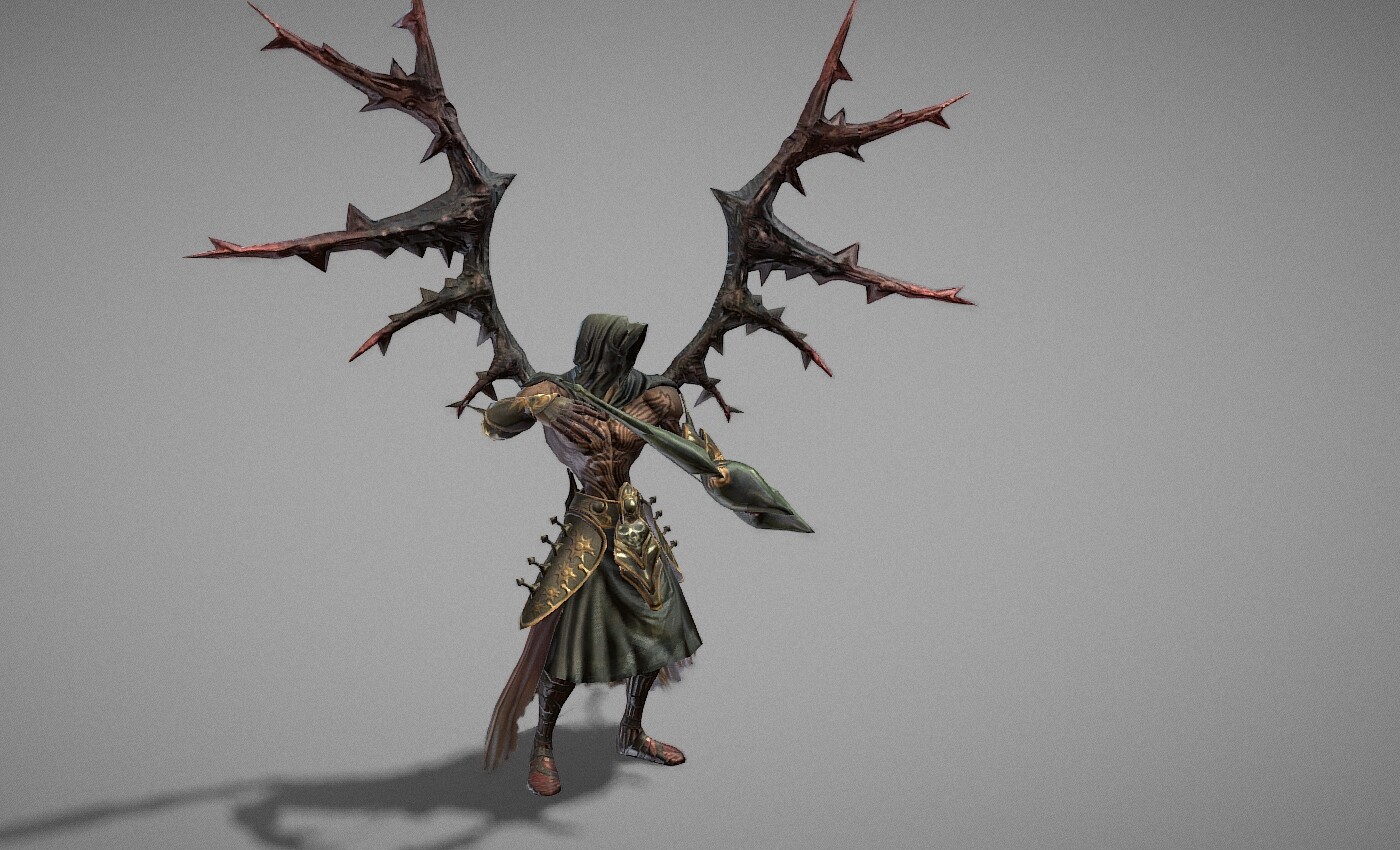 ArtStation - Samael Demon | Game Assets