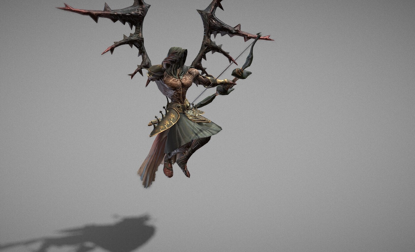 ArtStation - Samael Demon | Game Assets