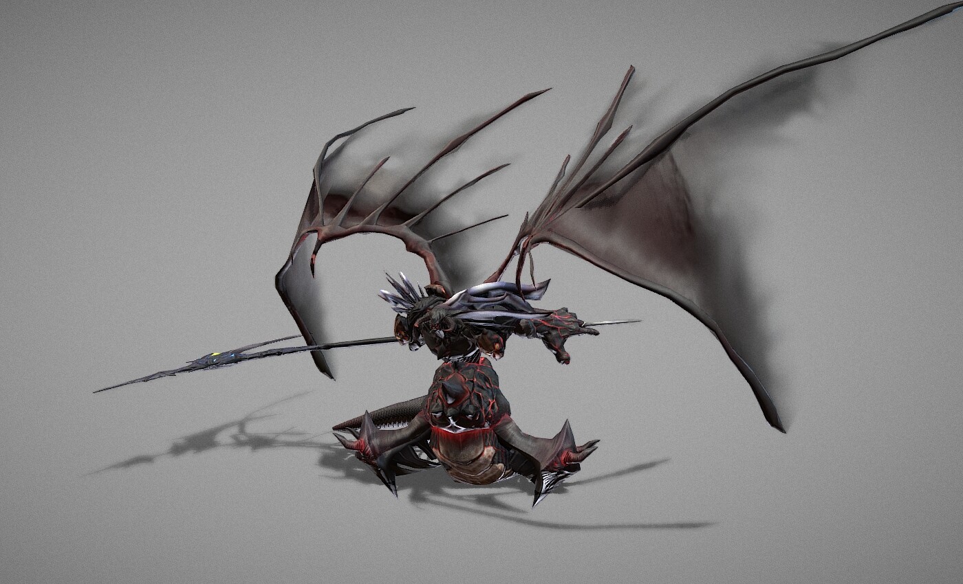 ArtStation - Tanatonoth Giant Creature | Game Assets