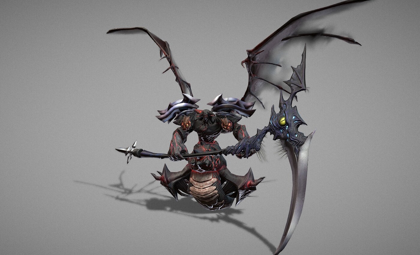 ArtStation - Tanatonoth Giant Creature | Game Assets