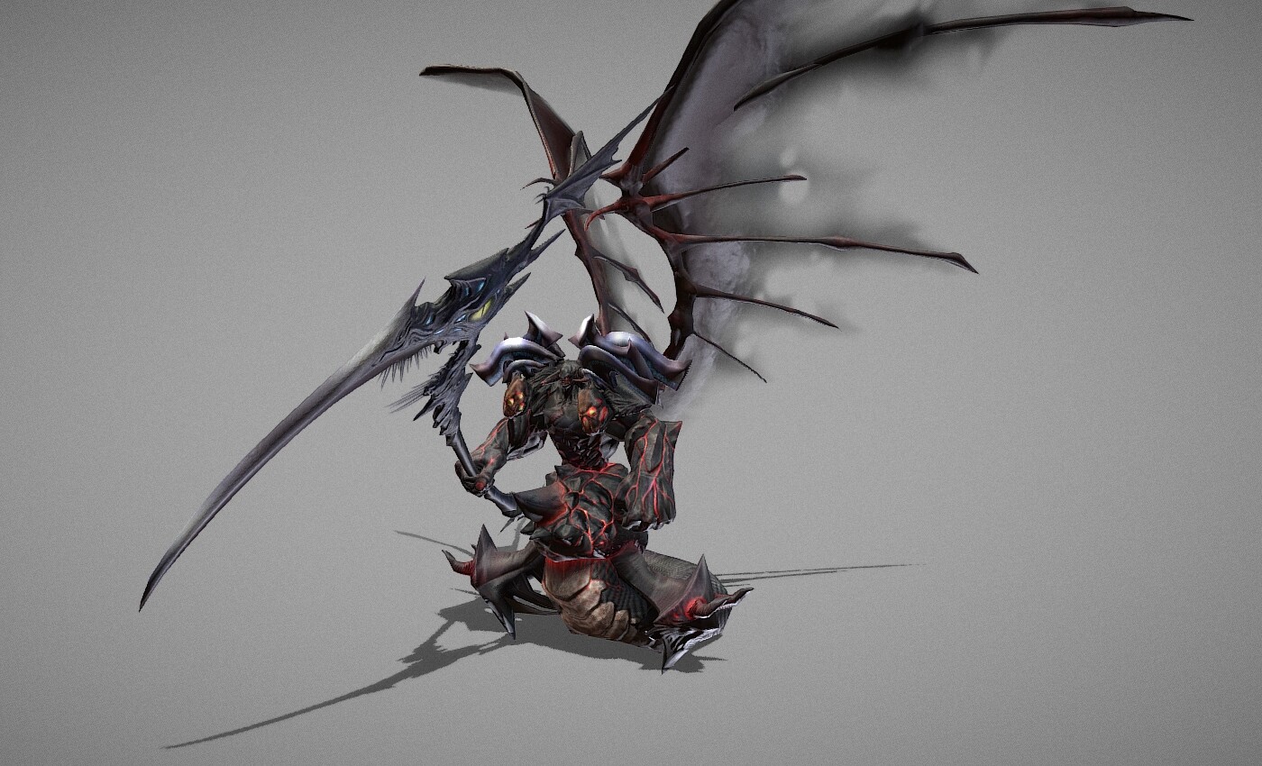 ArtStation - Tanatonoth Giant Creature | Game Assets