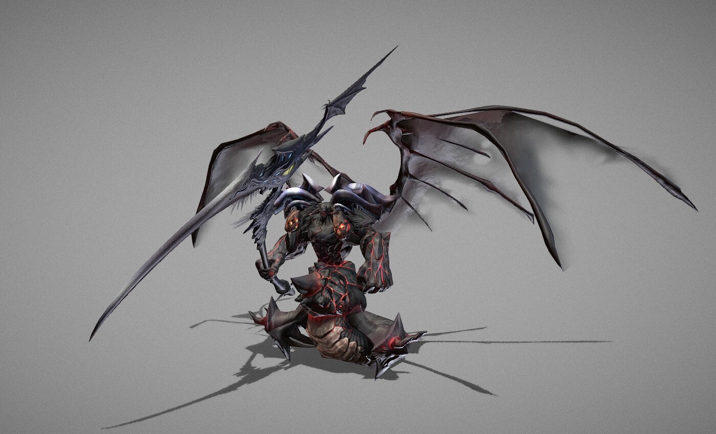 ArtStation - Tanatonoth Giant Creature | Game Assets