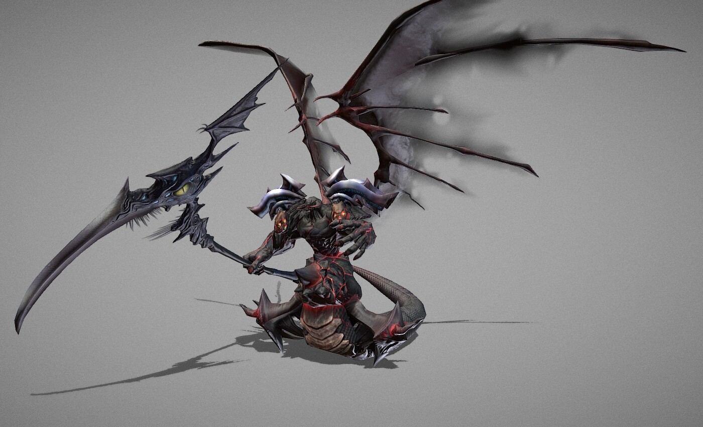 ArtStation - Tanatonoth Giant Creature | Game Assets