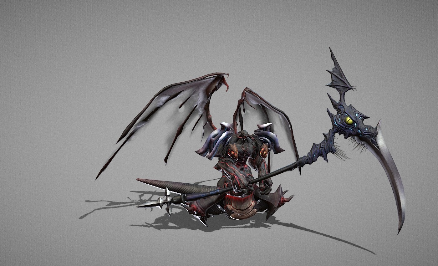 ArtStation - Tanatonoth Giant Creature | Game Assets