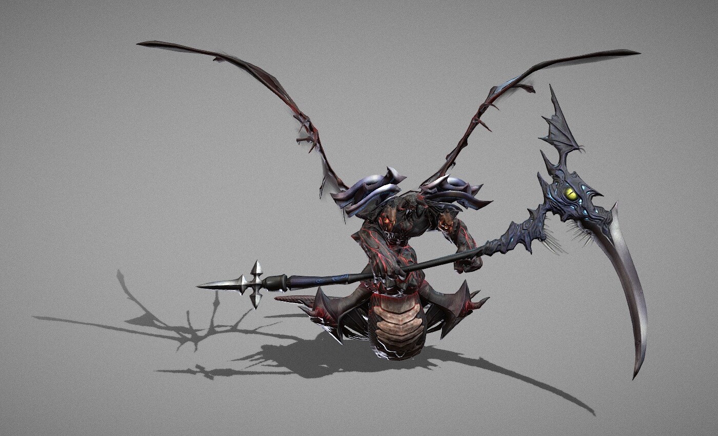 ArtStation - Tanatonoth Giant Creature | Game Assets