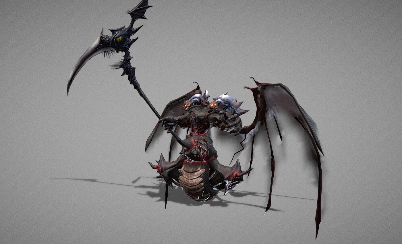 ArtStation - Tanatonoth Giant Creature | Game Assets