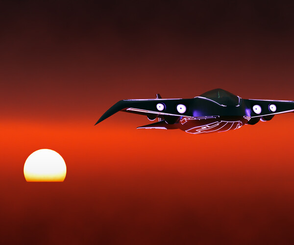 ArtStation - Luxury Cargo Plane | Game Assets