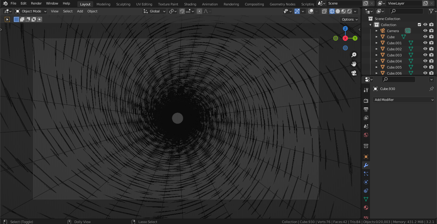 ArtStation - Bending Space Effect FX Free | Resources