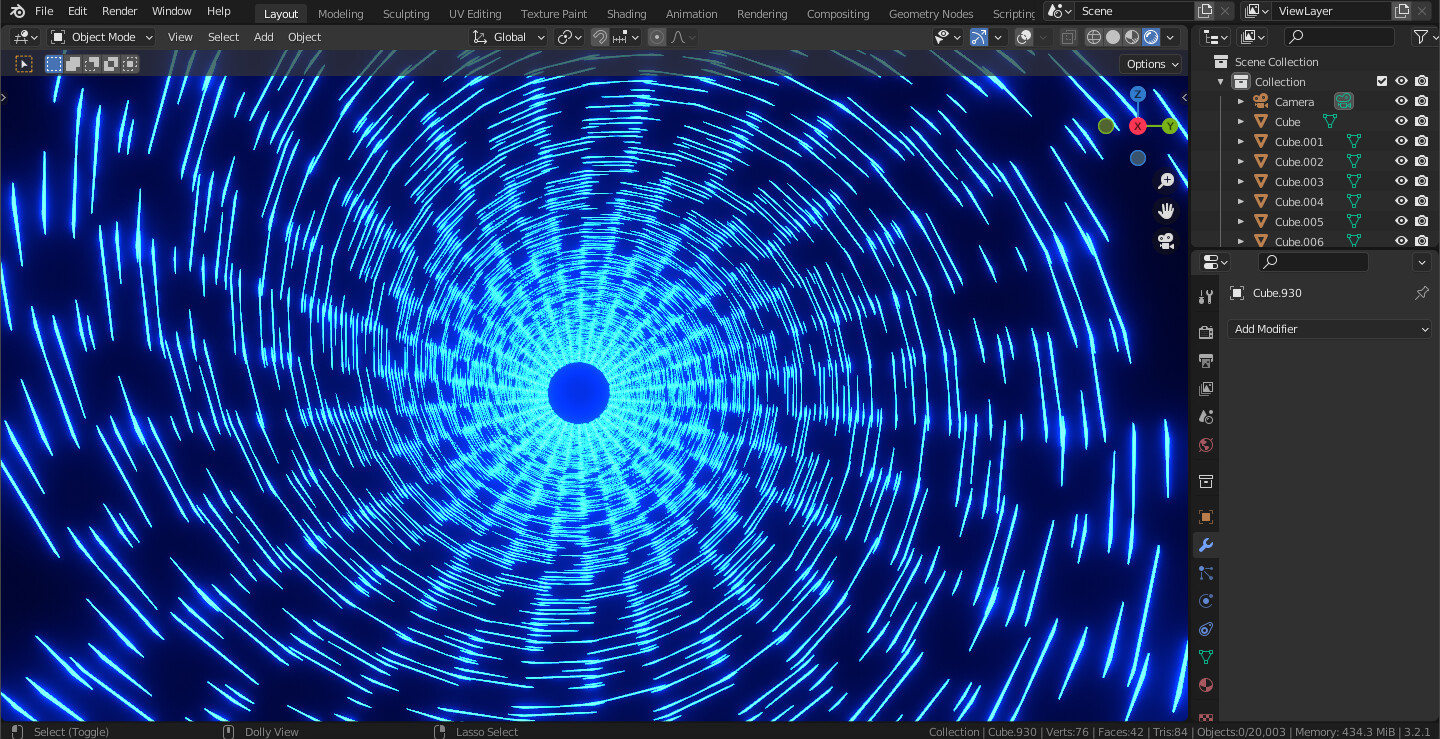 ArtStation - Bending Space Effect FX Free | Resources