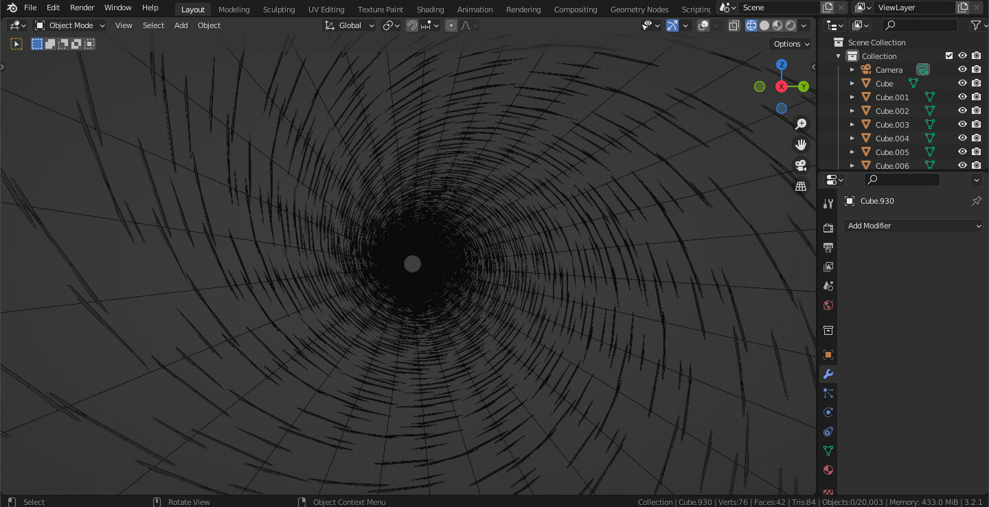 ArtStation - Bending Space Effect FX Free | Resources