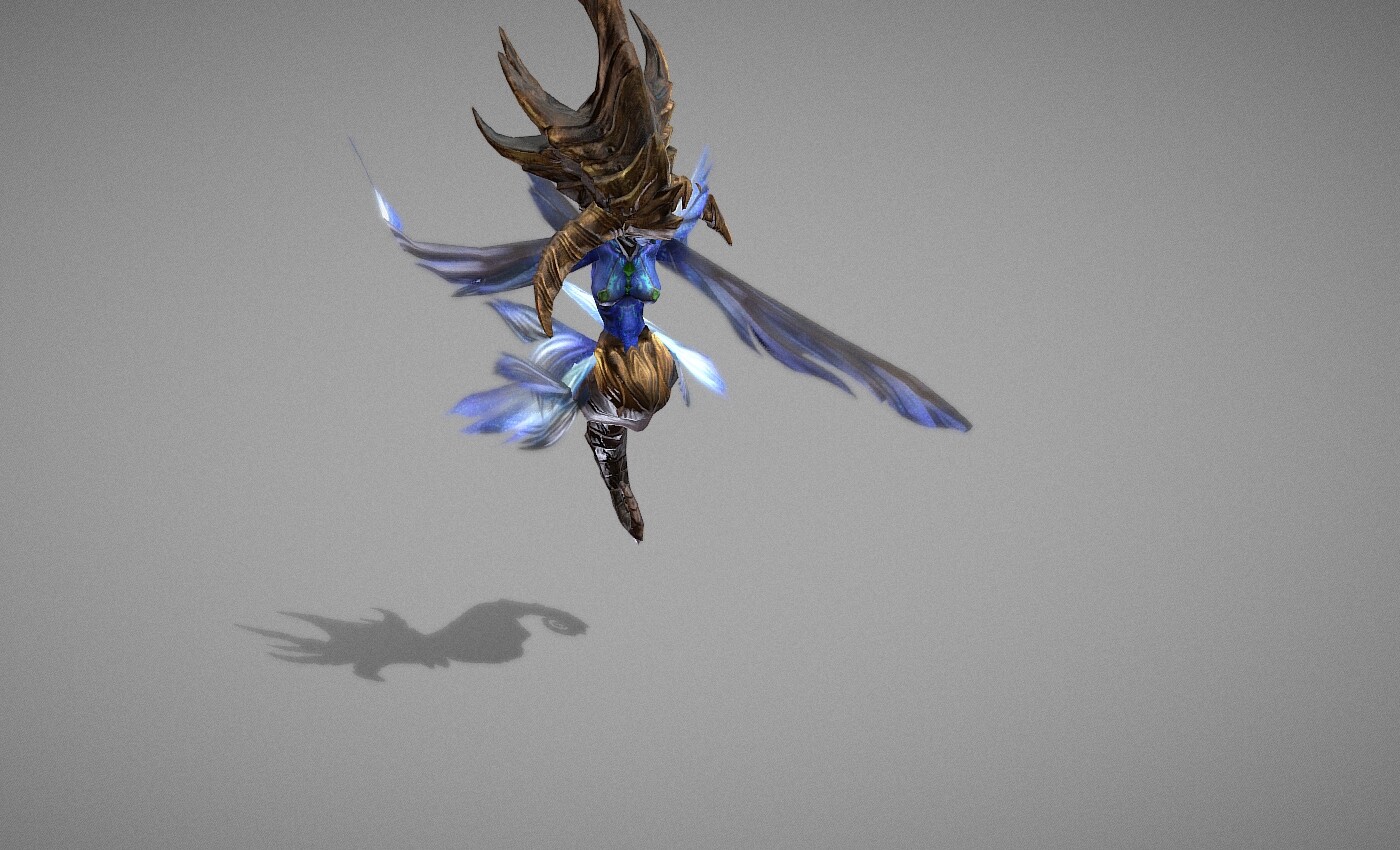 ArtStation - Spirit Spirit Fairy | Game Assets