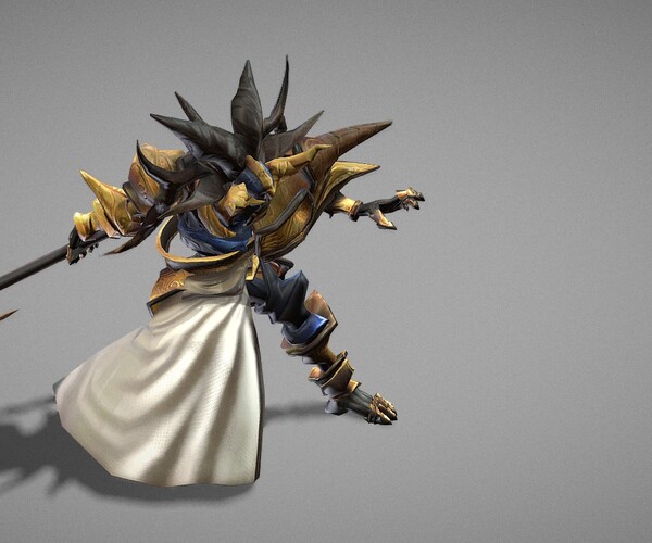 ArtStation - Guardian Warrior Spirit | Game Assets