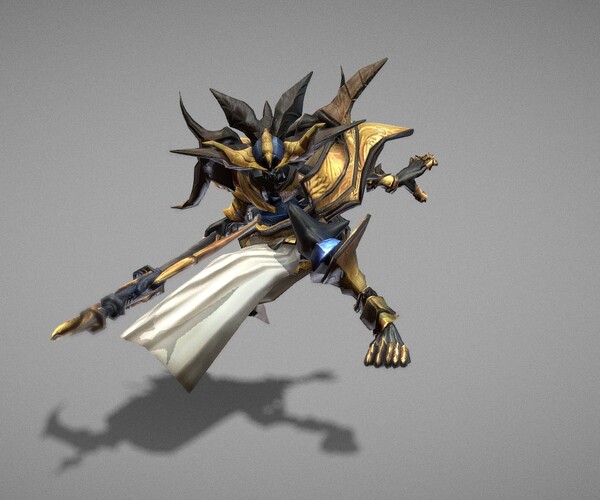 ArtStation - Guardian Warrior Spirit | Game Assets