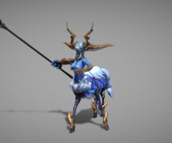 ArtStation - Guardian Centaurus Spirit | Game Assets