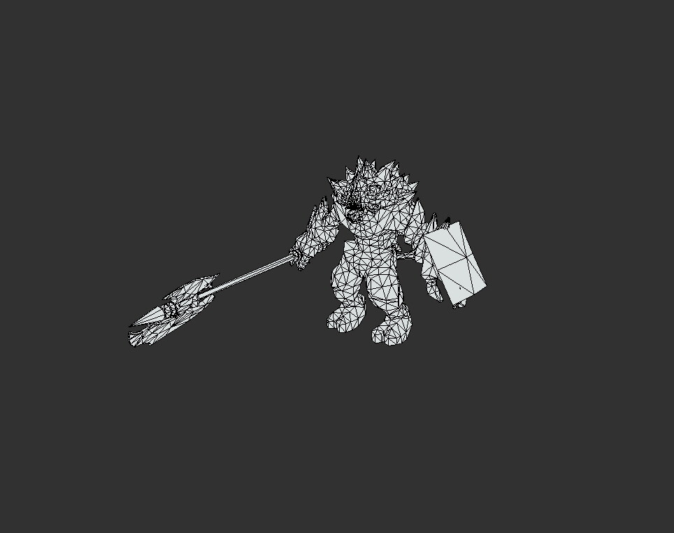 ArtStation - Guardian Beast Warrior Spirit | Game Assets