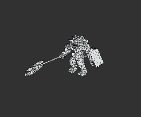 ArtStation - Guardian Beast Warrior Spirit | Game Assets