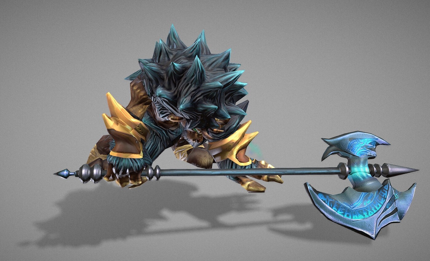 ArtStation - Guardian Beast Warrior Spirit | Game Assets