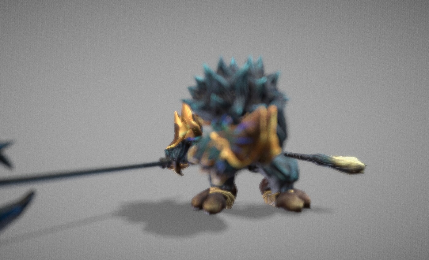 ArtStation - Guardian Beast Warrior Spirit | Game Assets