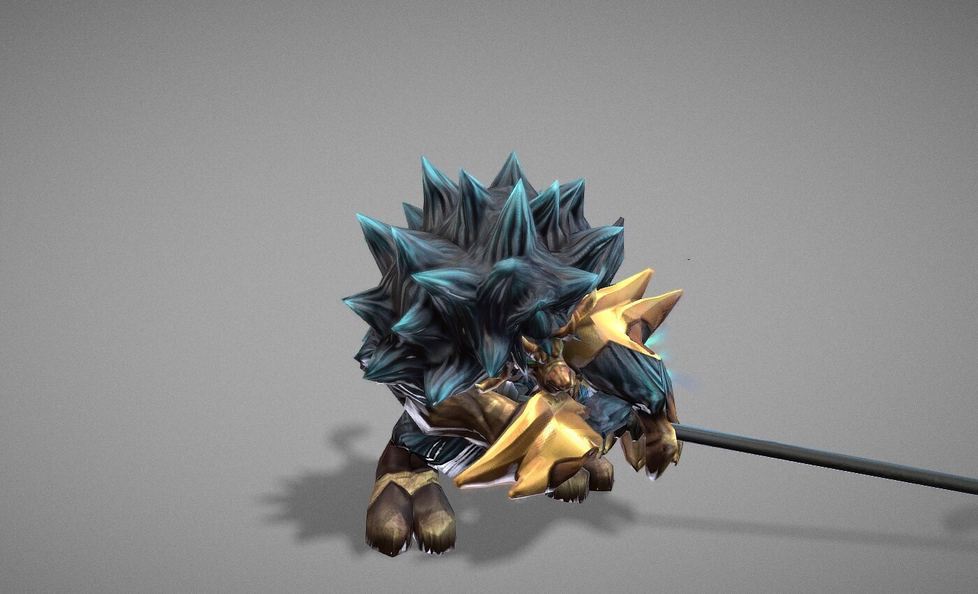 ArtStation - Guardian Beast Warrior Spirit | Game Assets