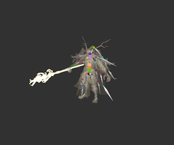ArtStation - Necromancer Wizard Shaman | Game Assets