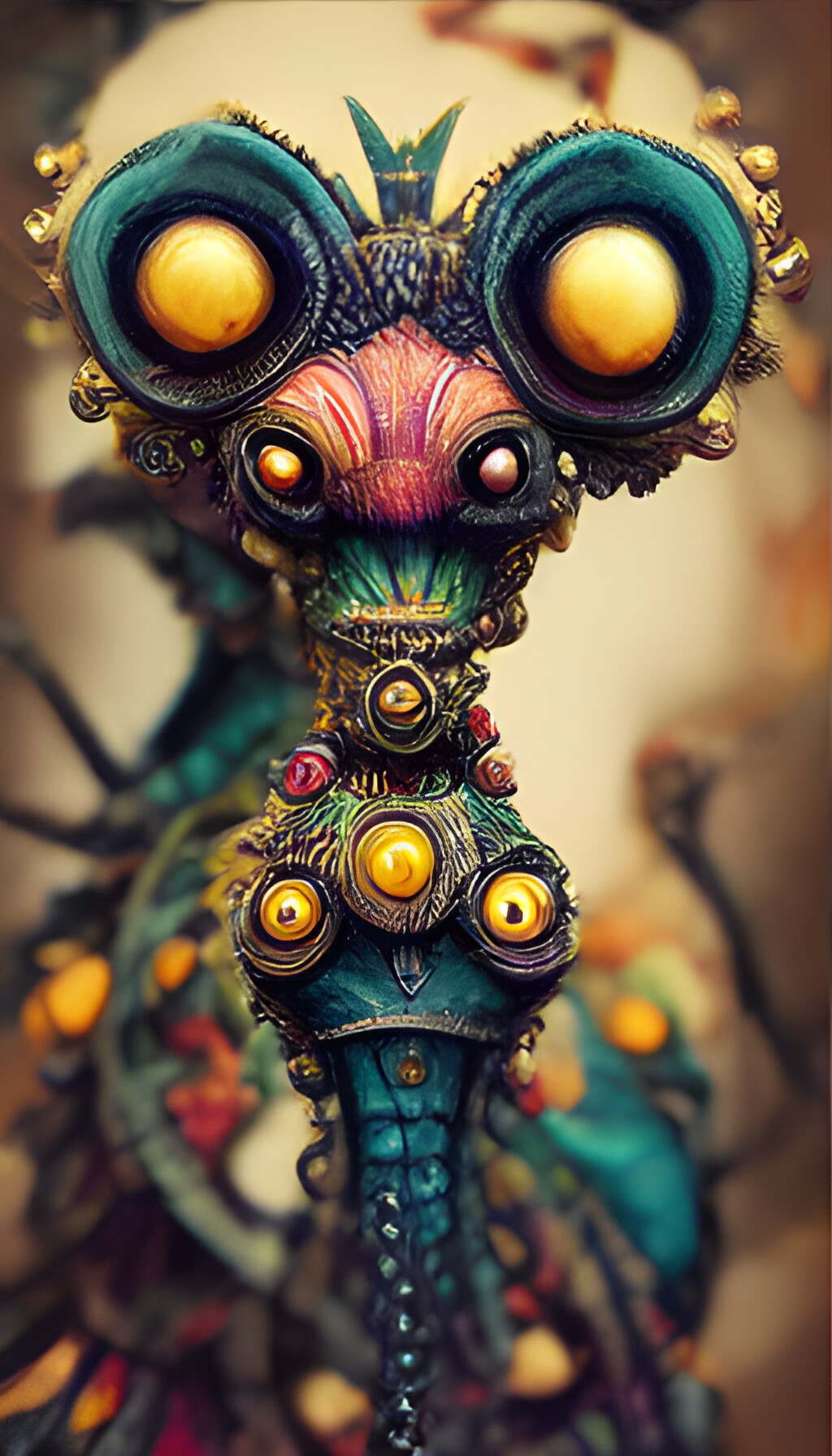ArtStation - Baroque Alien creation | Artworks