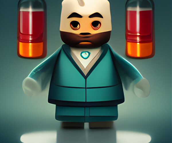 ArtStation - Lego Hero FanArt Good Game Icon | Game Assets