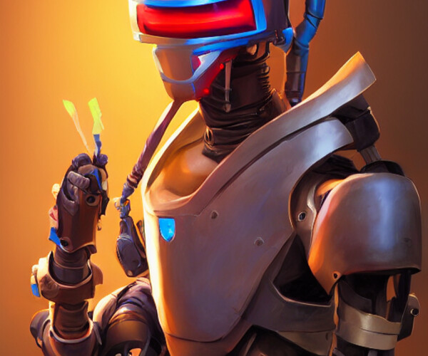 ArtStation - Cyborg Helmet Fornite Style 4000 png image collection ...