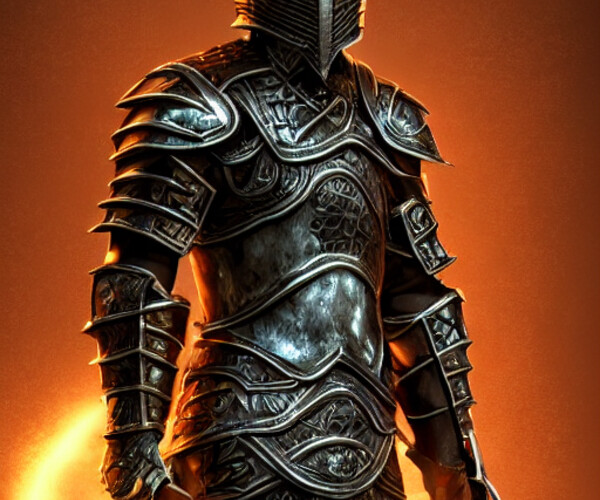 ArtStation - SkyRim FanArt Armored Knight Fantasy | Artworks