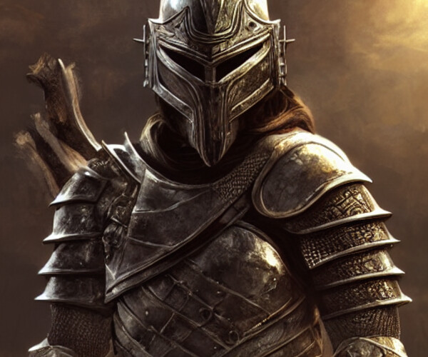 ArtStation - SkyRim FanArt Armored Knight Fantasy | Artworks