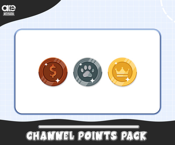 ArtStation - channel points twitch pack coins, Twitch Emotes Gold Coins ...