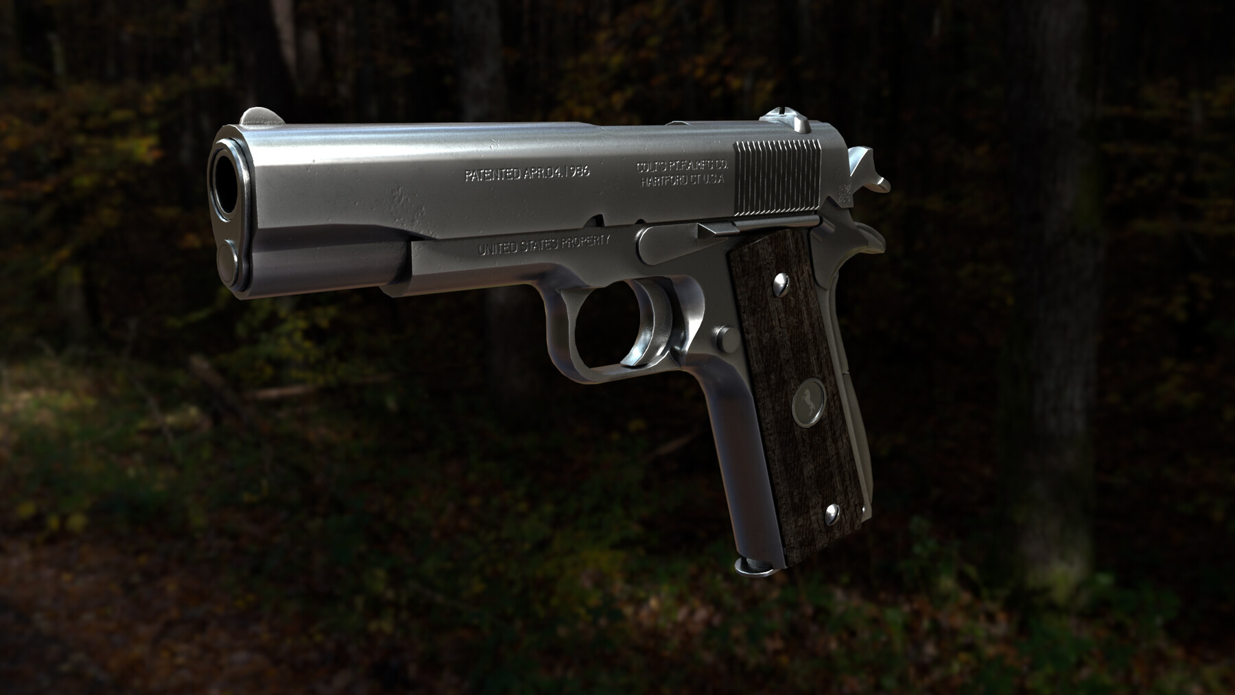 ArtStation - WEAPON SERIES - M1911 | Game Assets