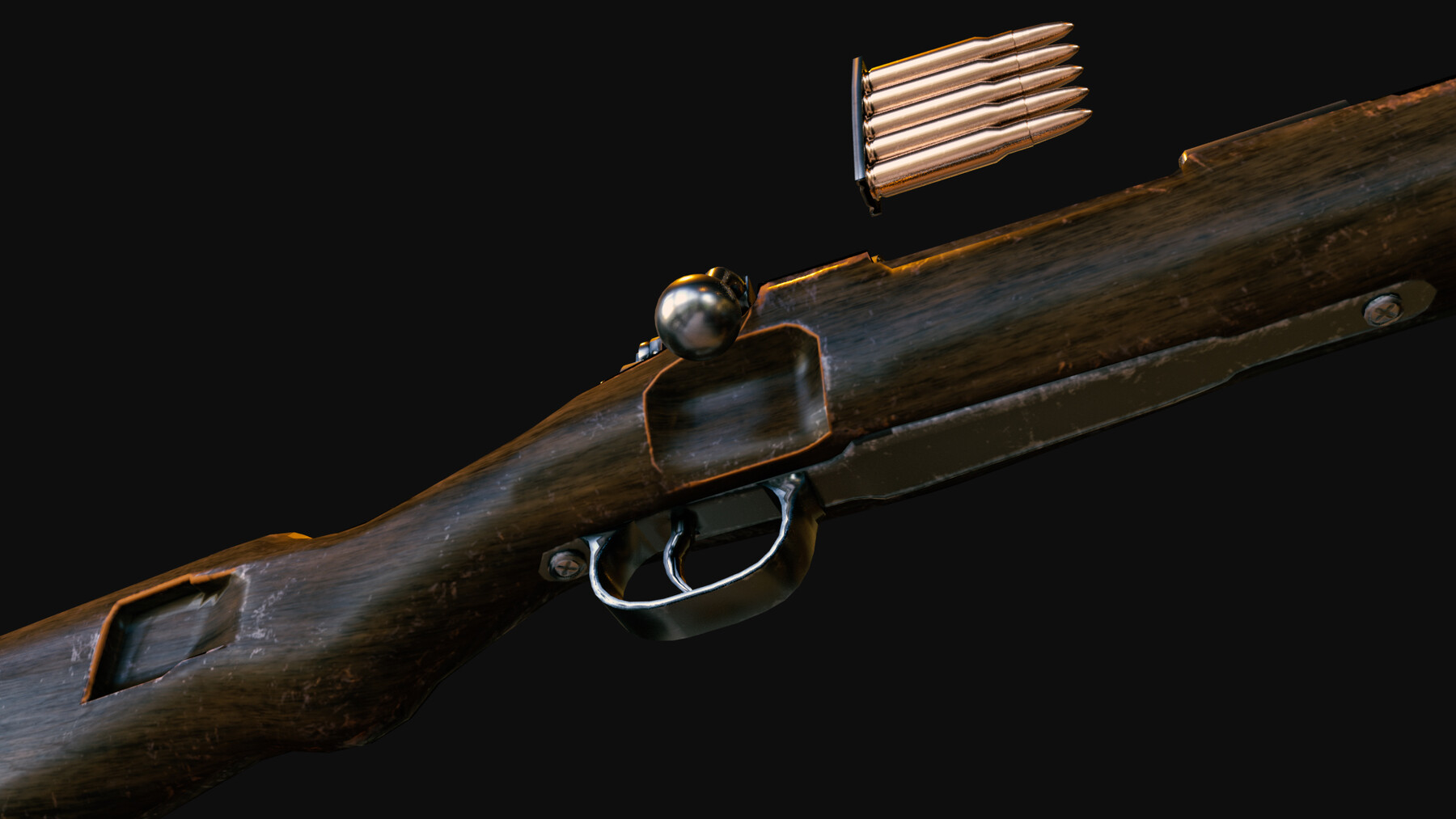 ArtStation - WEAPON SERIES - KAR98 | Game Assets