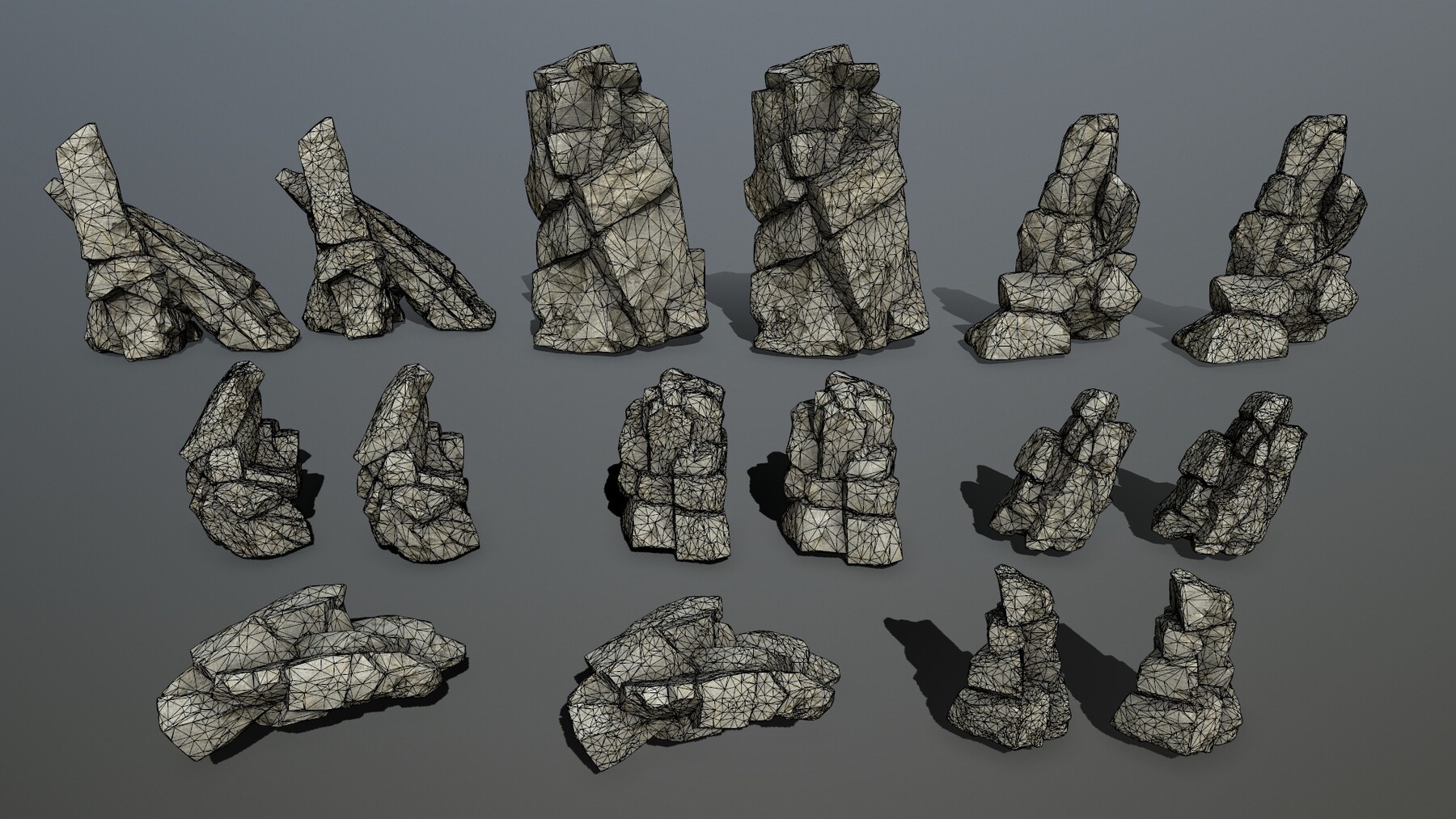 ArtStation - rocks | Game Assets