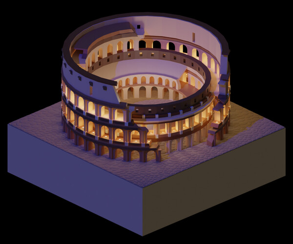 ArtStation - Colosseum | Game Assets