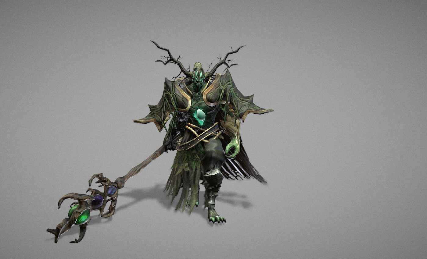 ArtStation - Necromancer Wizard Shaman | Game Assets