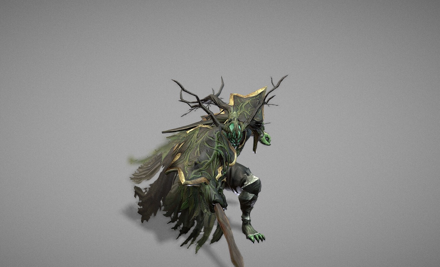 ArtStation - Necromancer Wizard Shaman | Game Assets