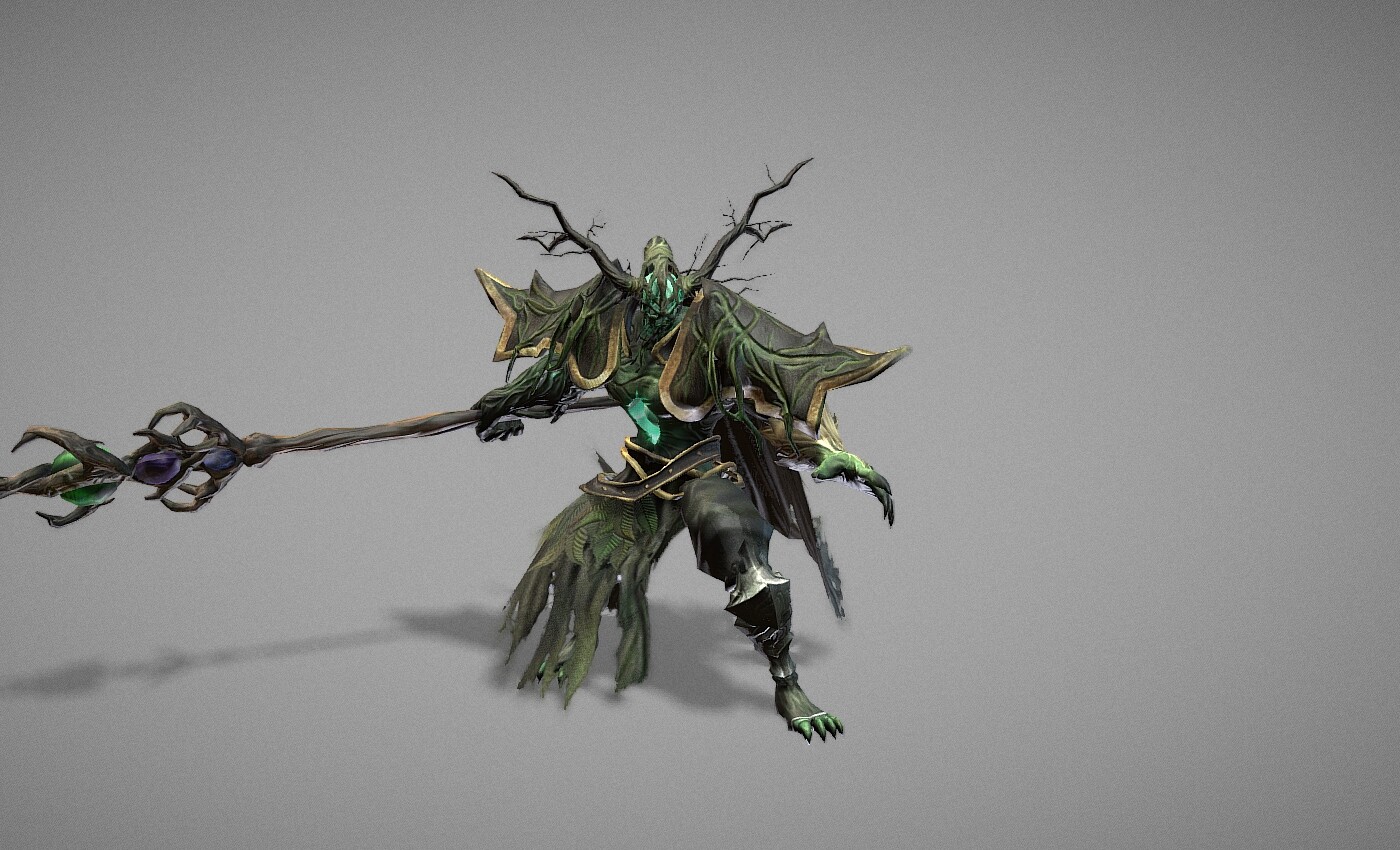 ArtStation - Necromancer Wizard Shaman | Game Assets